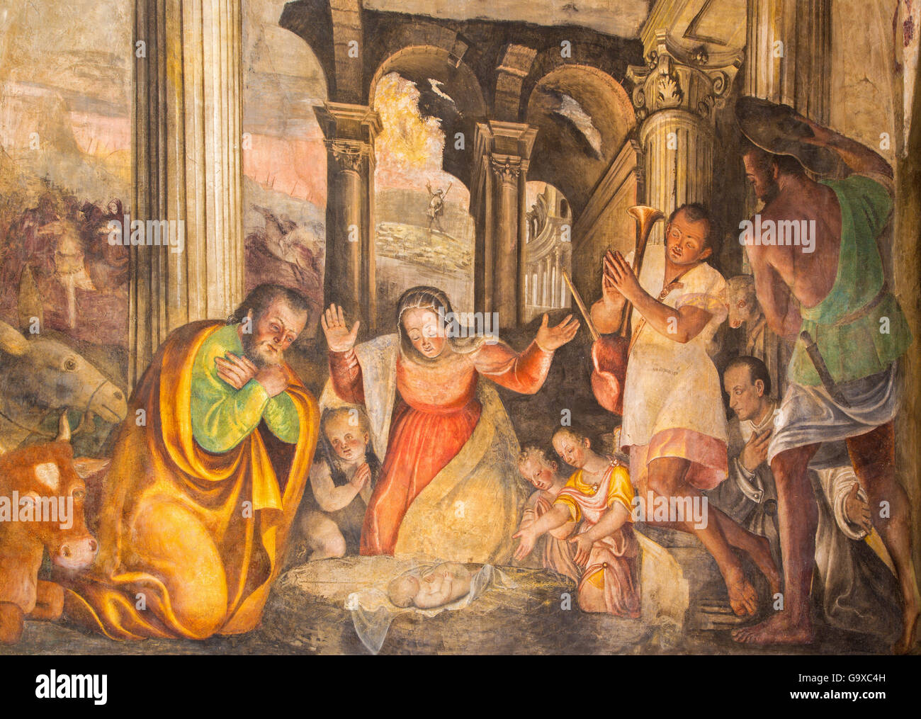 Joseph and mary and jesus and nativity hi-res stock photography and ...