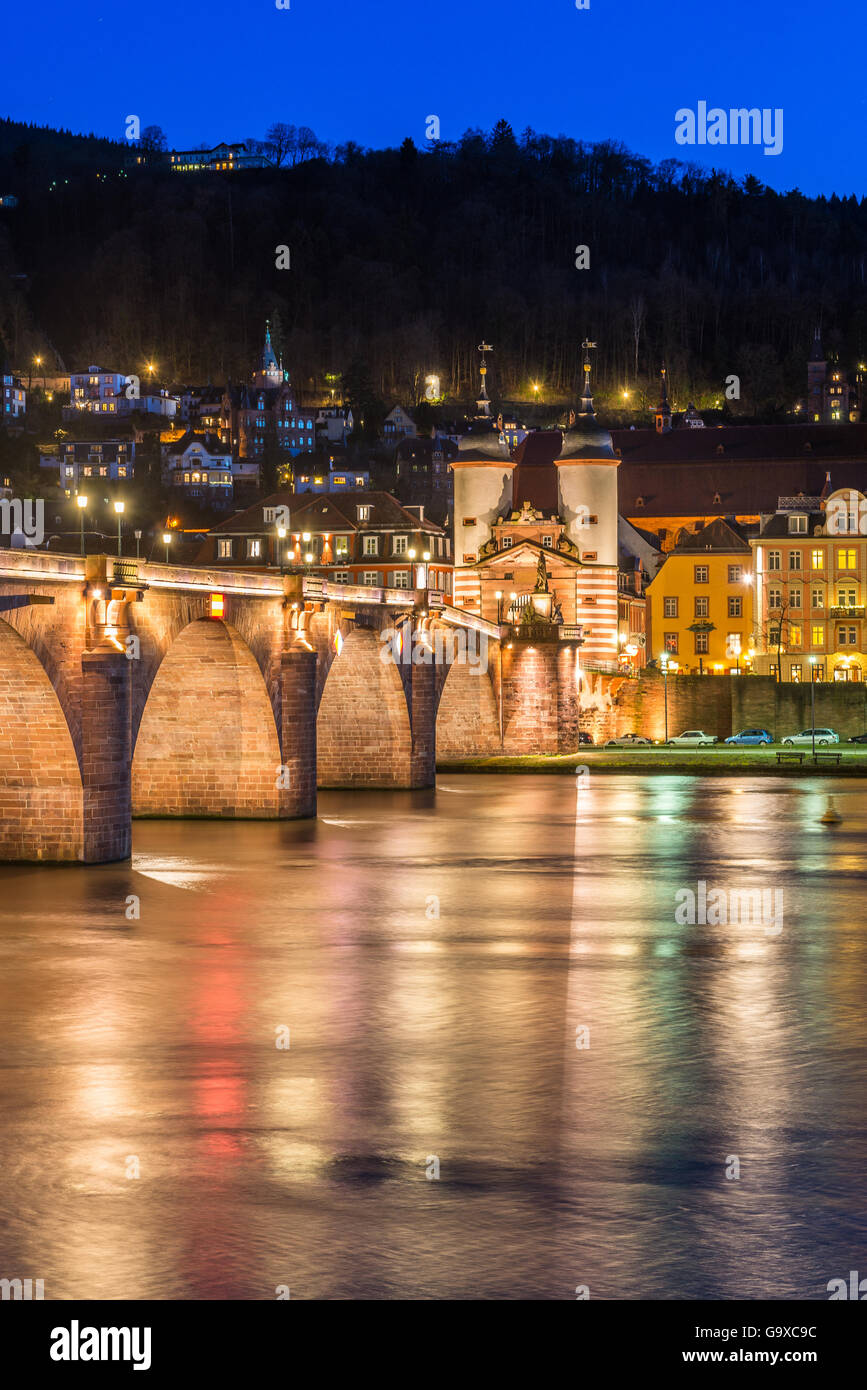 Heidelberg castle night hi-res stock photography and images - Alamy