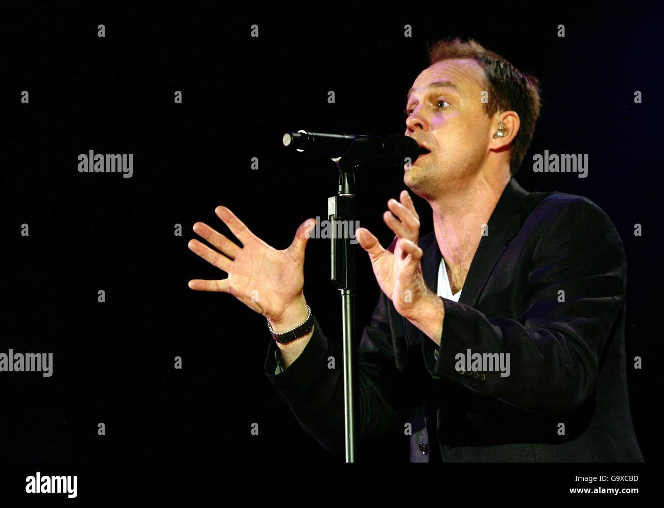 Jason Donovan in concert - London Stock Photo - Alamy