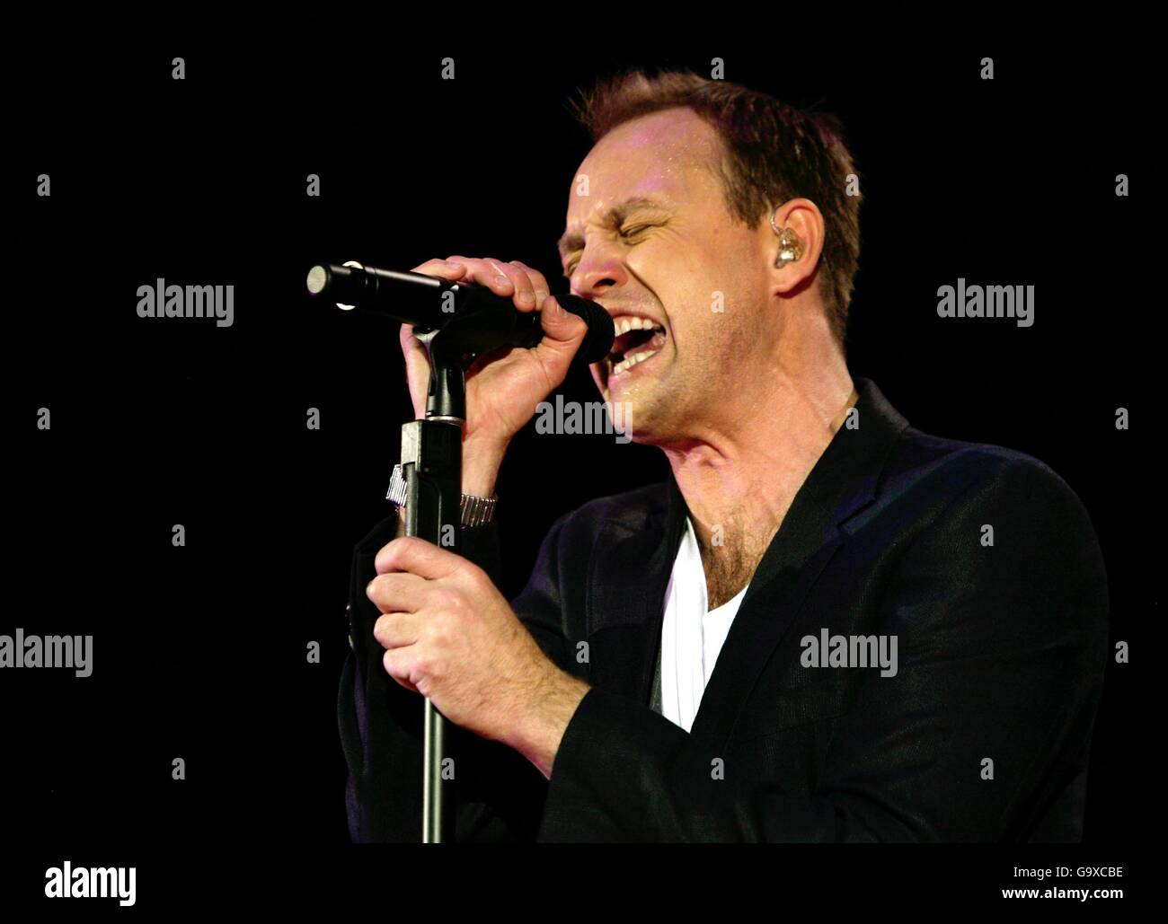 Jason Donovan in concert - London Stock Photo - Alamy