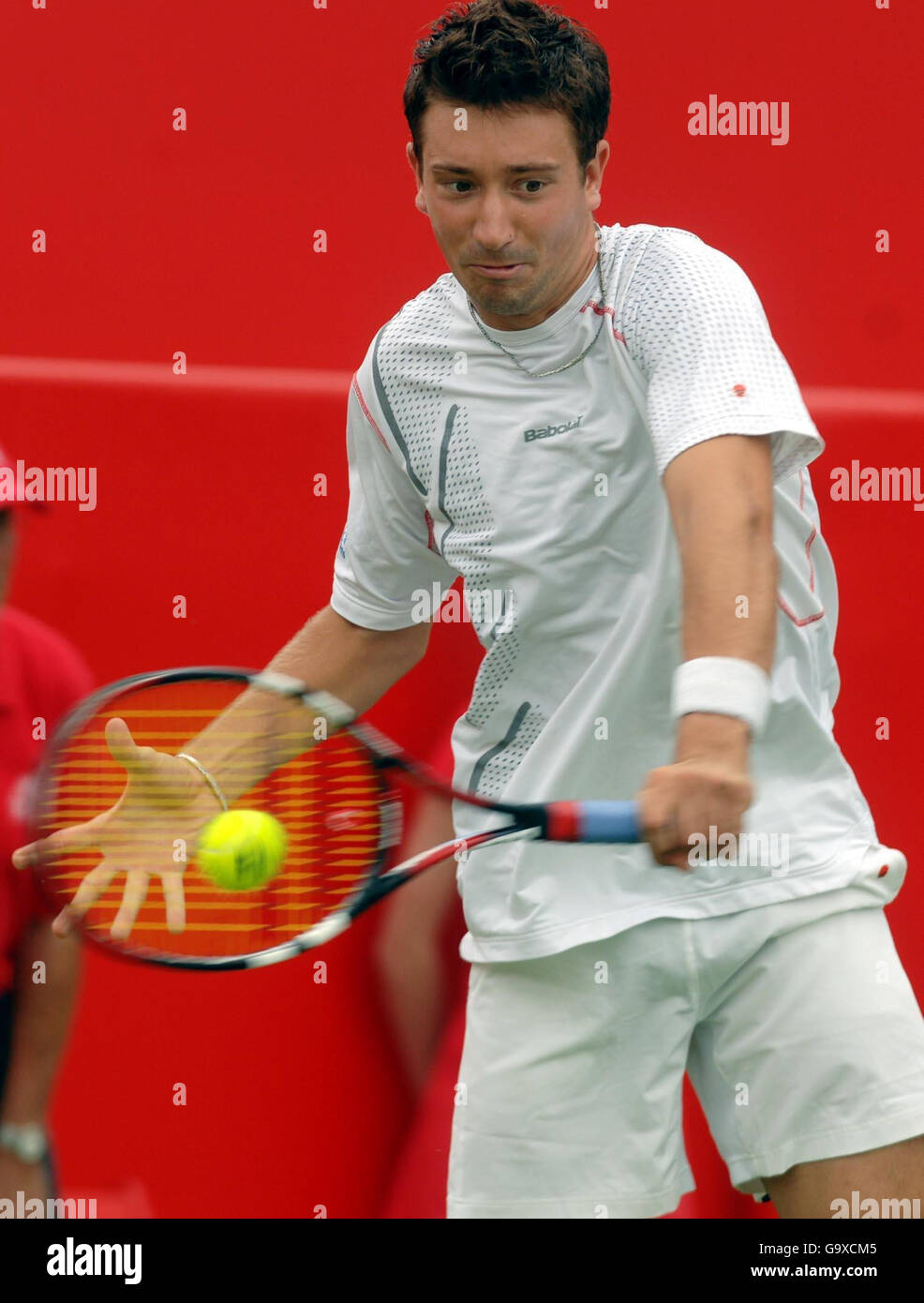 Great Britain's Alex Bogdanovic in action during the Artois ...