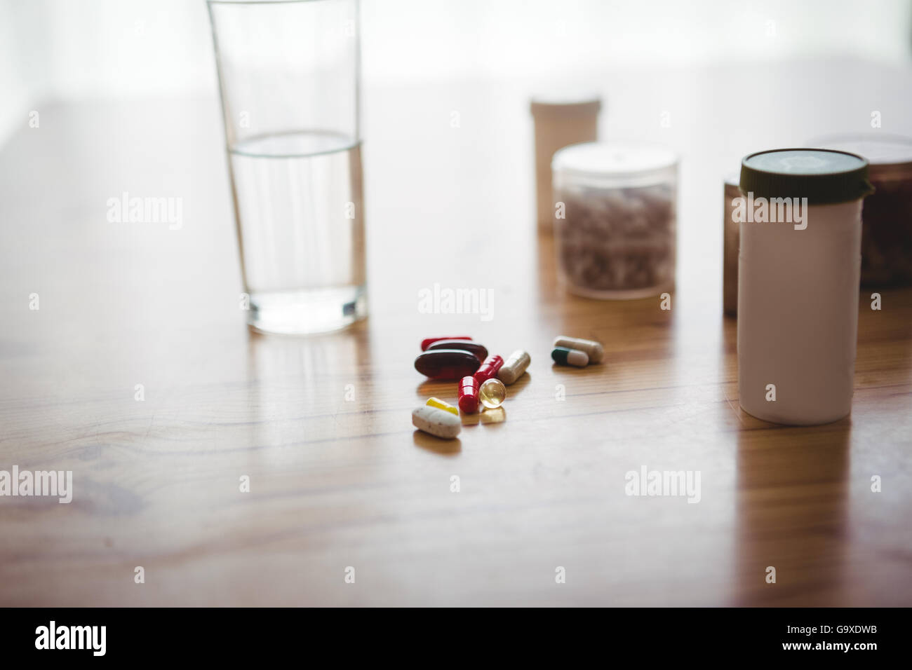 Medicine and water hi-res stock photography and images - Alamy