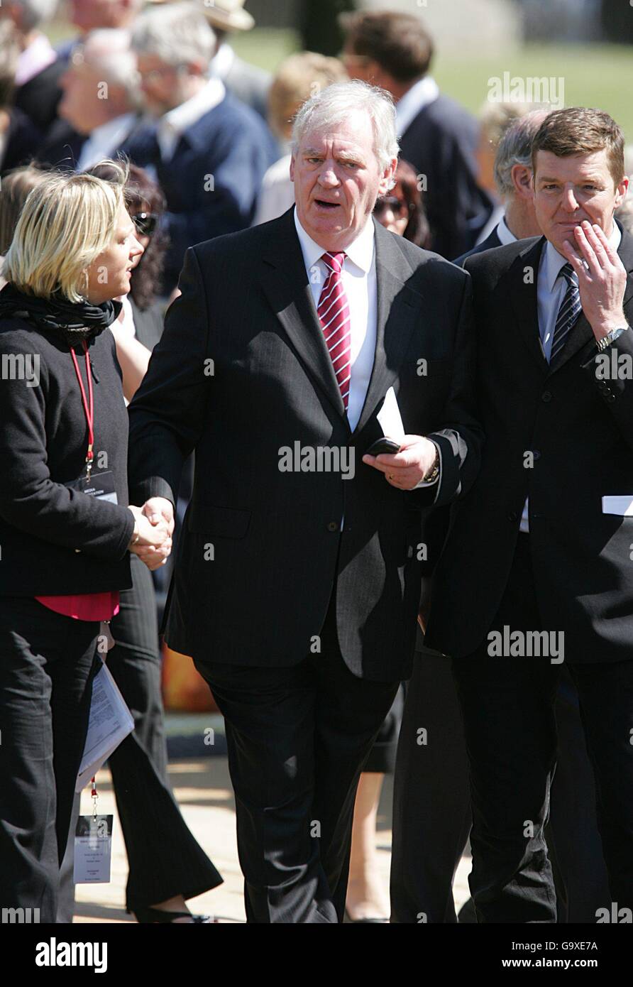 Alan Ball Funeral - Winchester Cathedral Stock Photo - Alamy