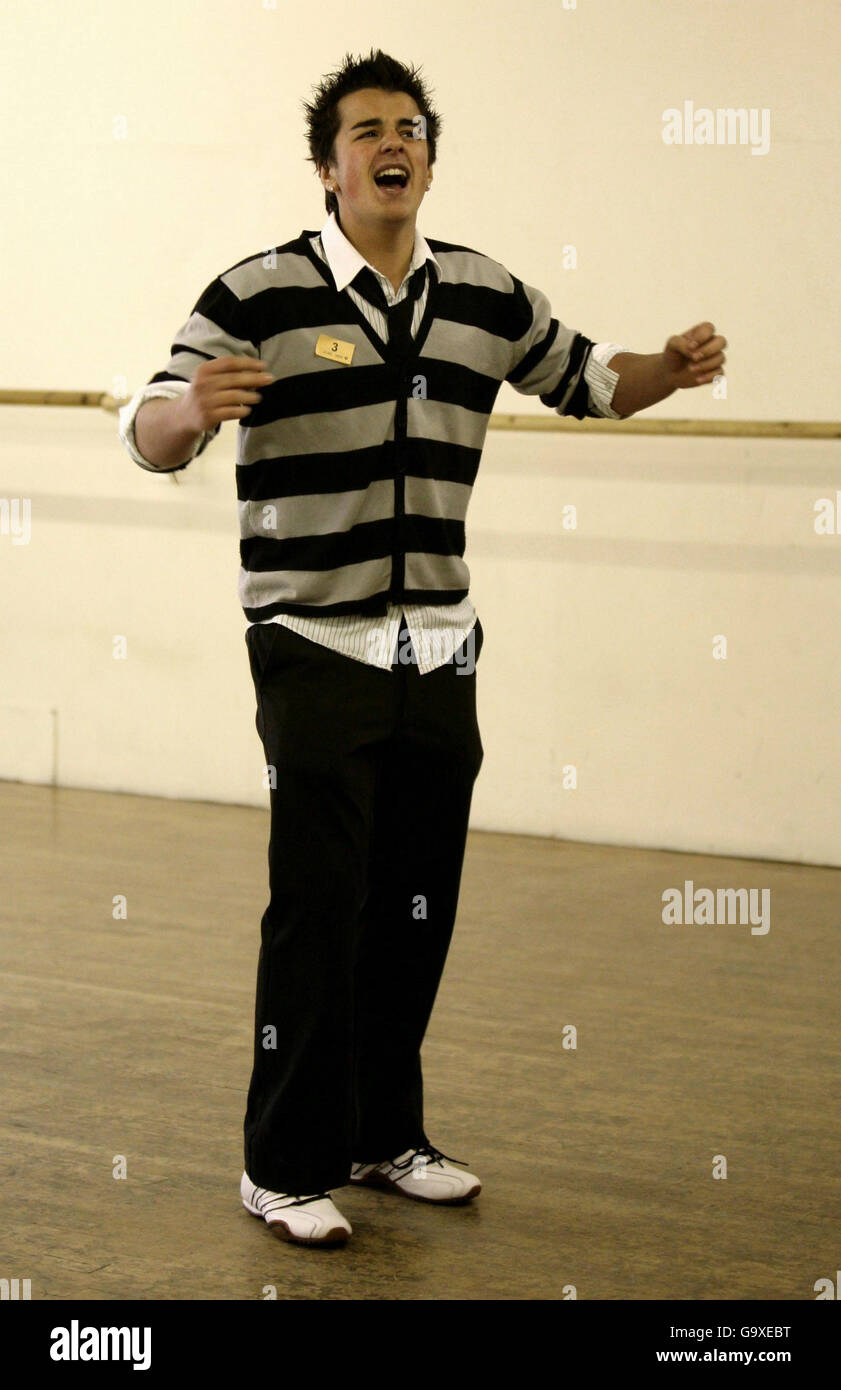 Never Forget Musical Auditions - London Stock Photo - Alamy