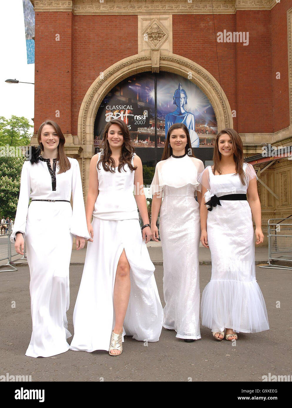 All Angels arrive for tonight's Classical Brit Awards at the Royal ...