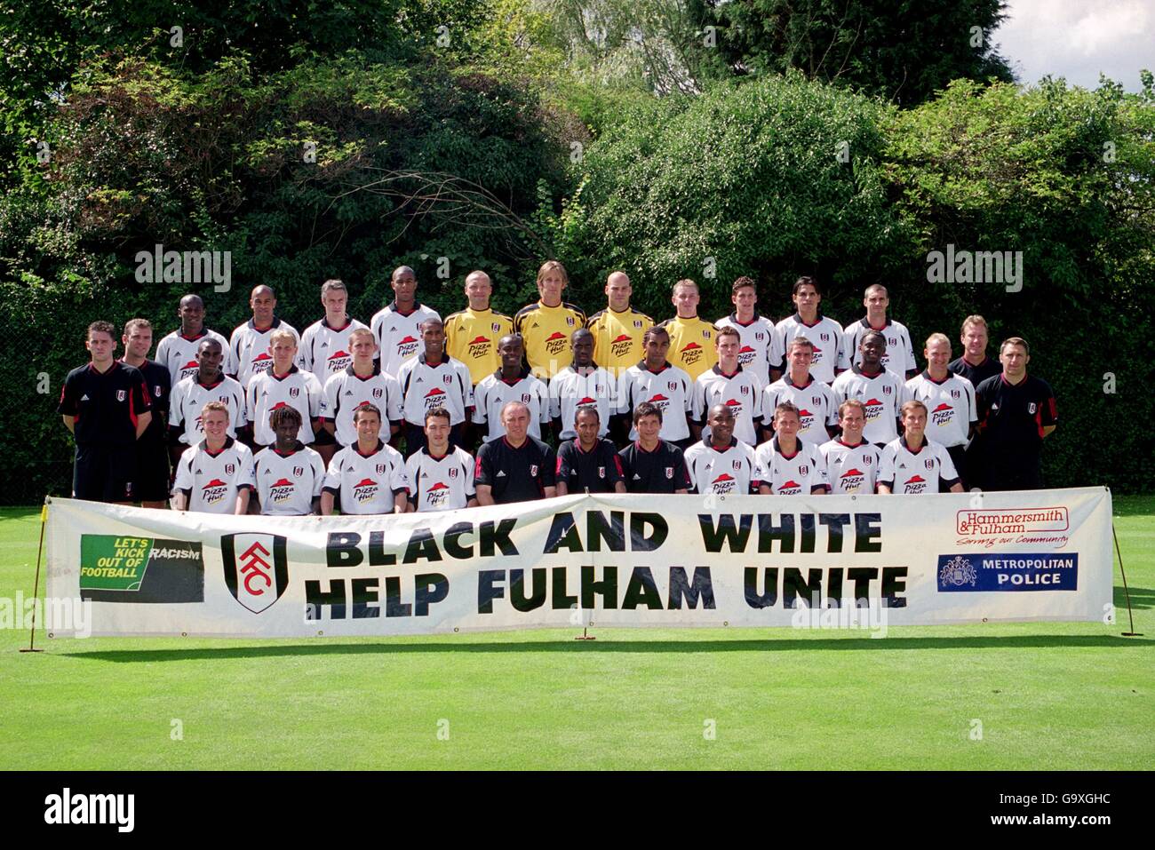 Fulham team group hi-res stock photography and images - Alamy