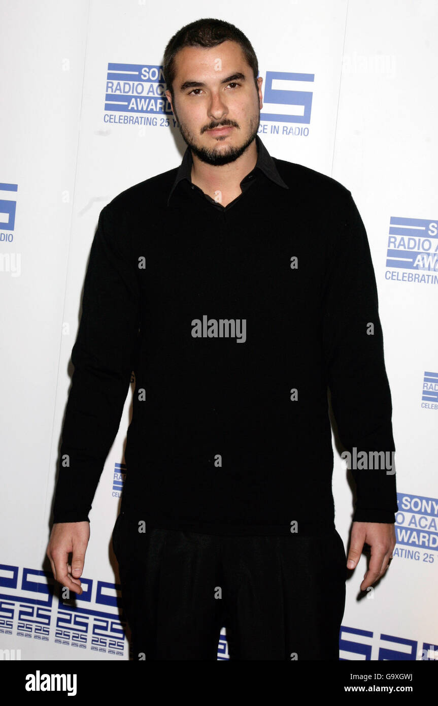 Zane Lowe at the Sony Radio Academy Awards, at the Grosvenor House ...
