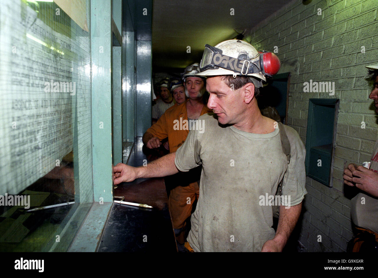 Coal Mining - Silverhill Colliery - Nottinghamshire Stock Photo - Alamy