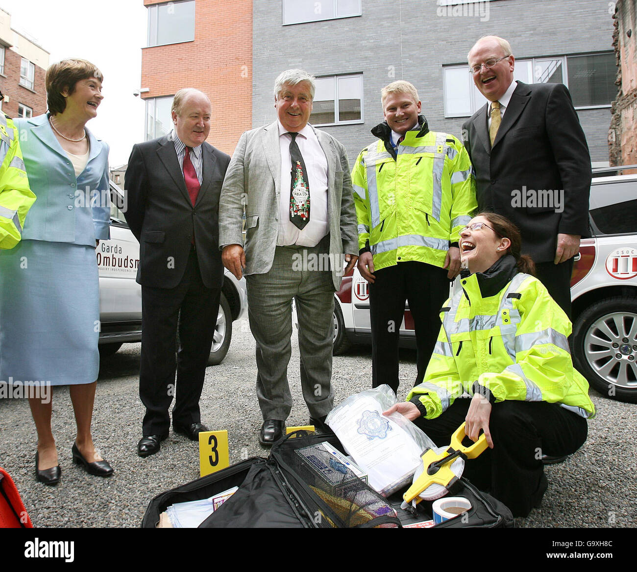Tainaiste and Minister for Justice Michael McDowell TD (right) with ...