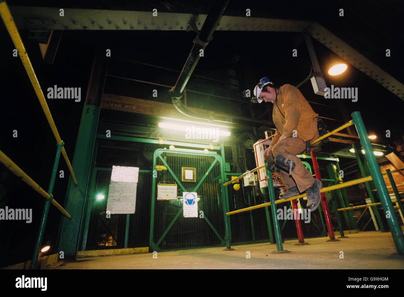 Industry - Coal Mining - Cotgrave Colliery, Nottinghamshire Stock Photo ...