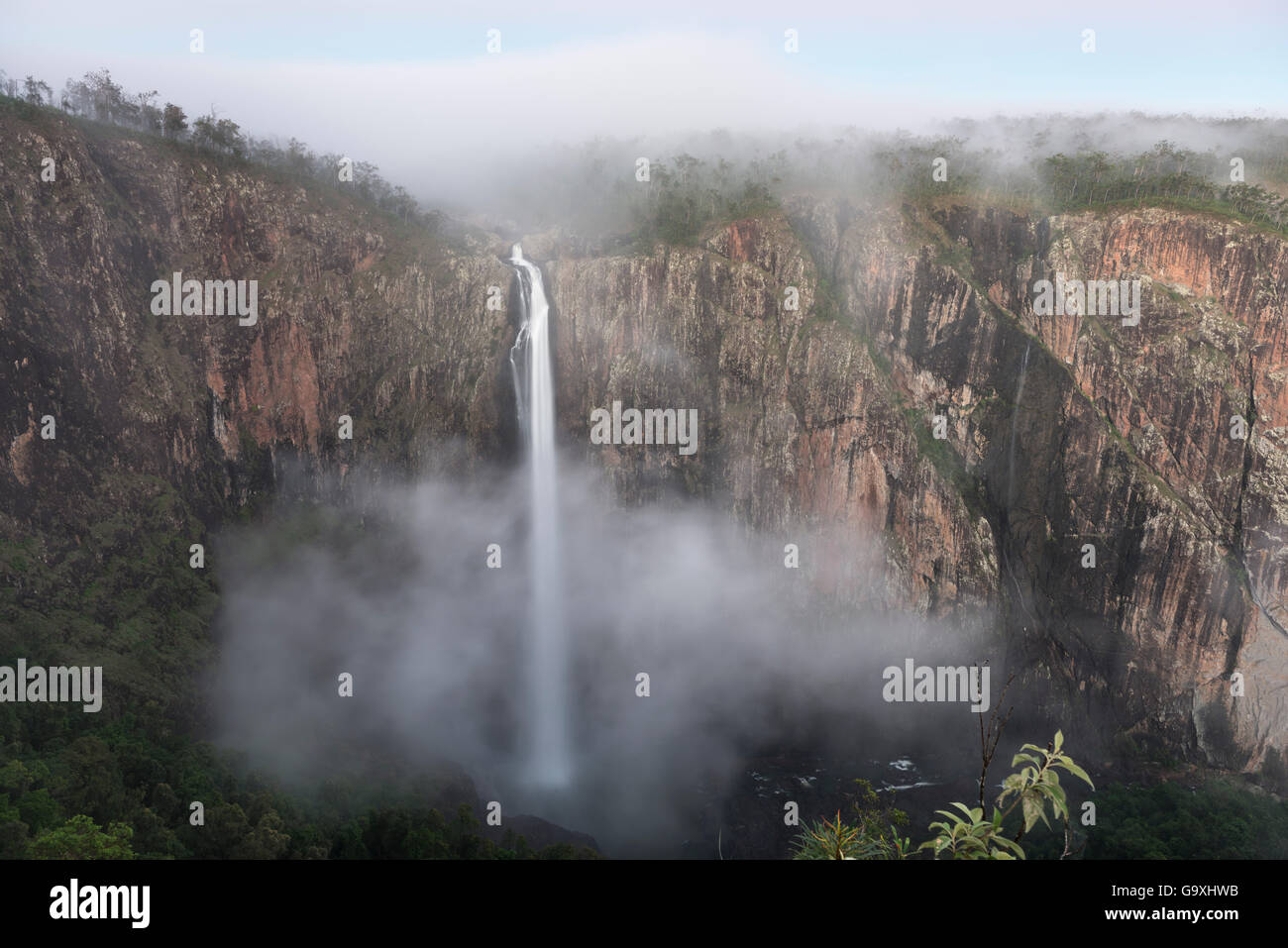 Wallaman Falls, the highest permanent single-drop waterfall in ...