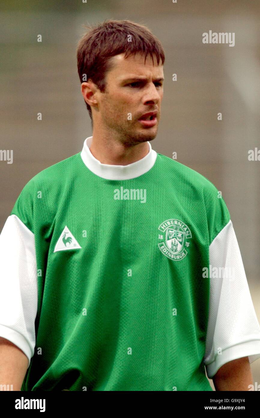 Soccer - Friendly - Guingamp v Hibernian. Hibernian's Paul Fenwick ...