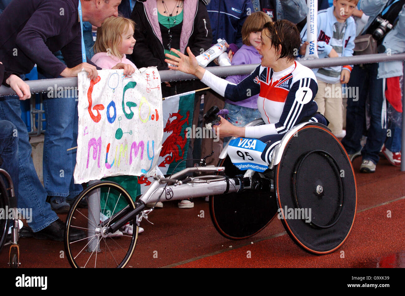 Great Britain's Dame Tanni Grey-Thompson is emotional after her final ...