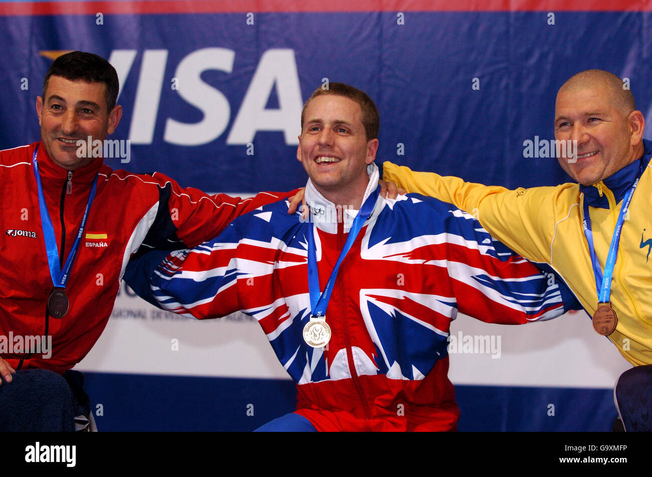 (L-R) Spain's Sebastian Rodriguez, Great Britain's Matthew Walker and ...