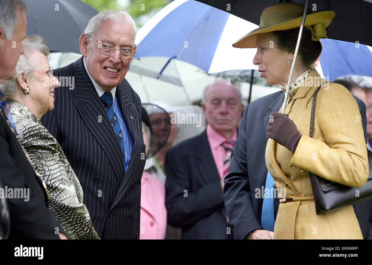Princess Anne visits Northern Ireland Stock Photo - Alamy