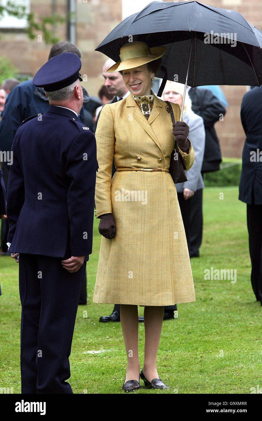 Princess Anne visits Northern Ireland Stock Photo - Alamy