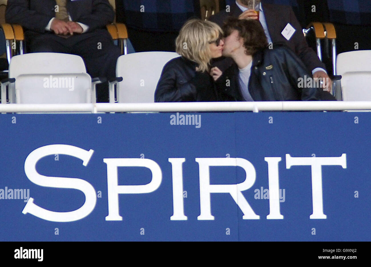 Kirsten Dunst and Johnny Borrell sighting - London Stock Photo - Alamy