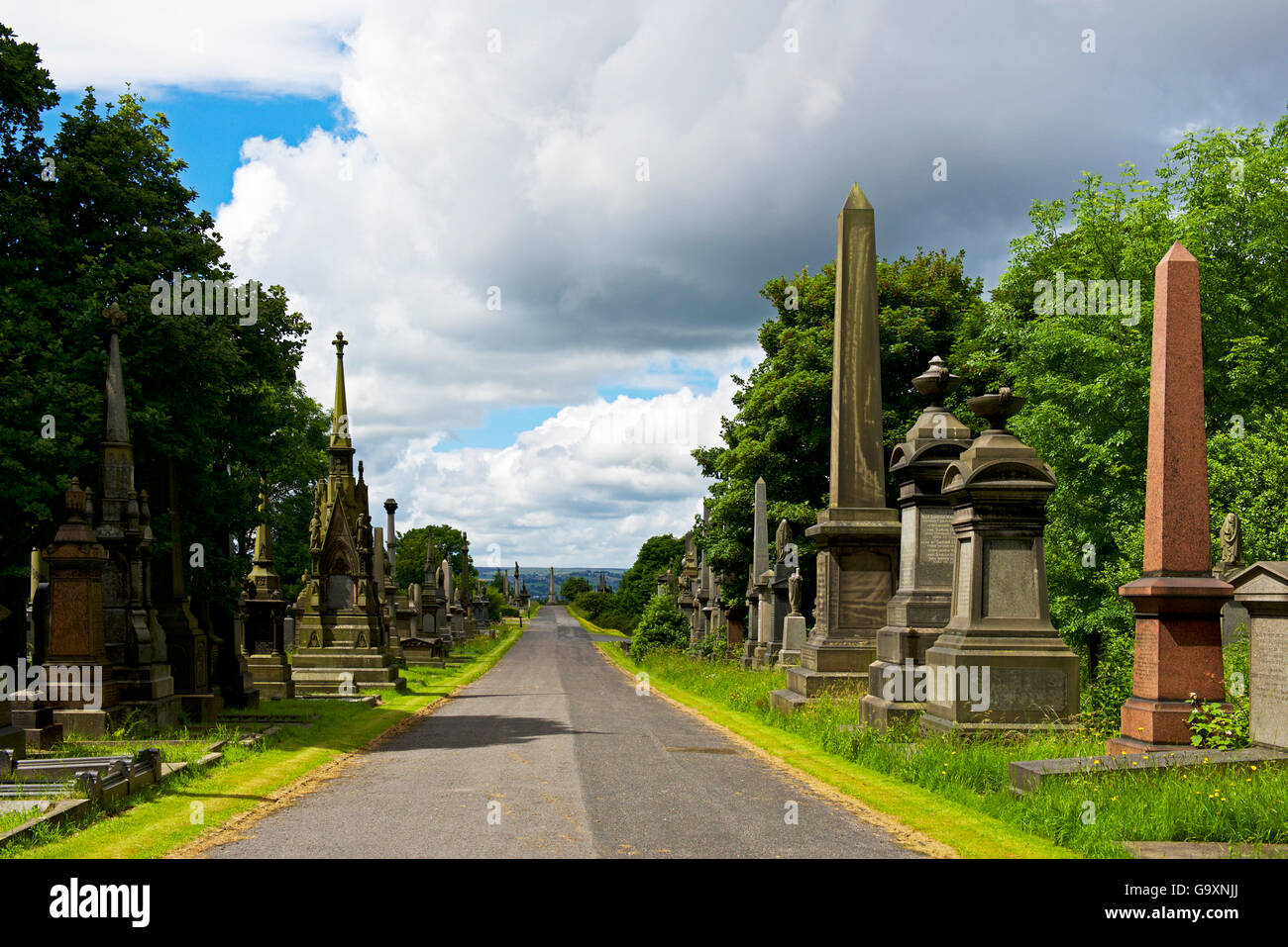 Undercliffe Cemetery, Bradford, West Yorkshire, England UK Stock Photo ...
