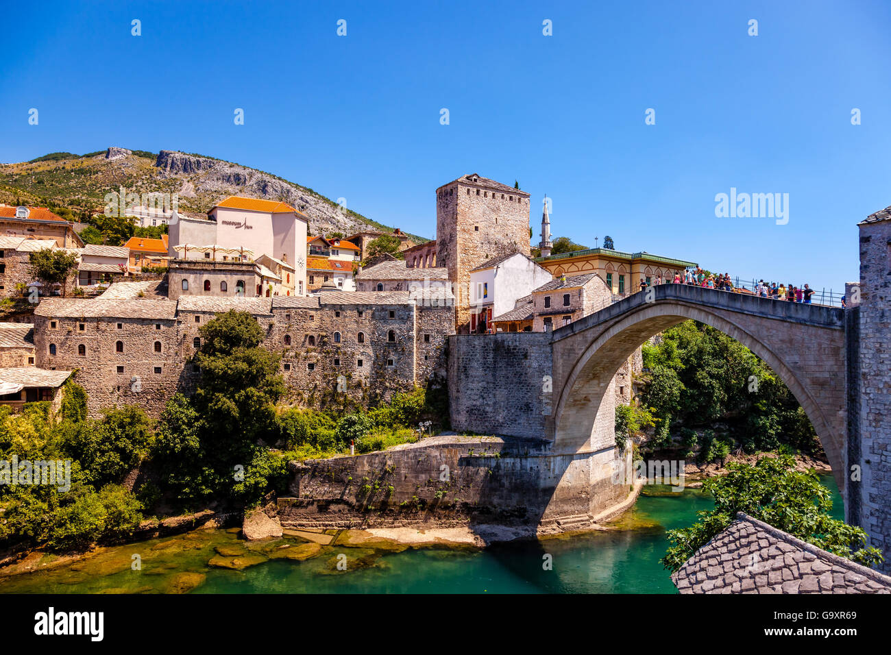 Mostar bridge river hi-res stock photography and images - Alamy