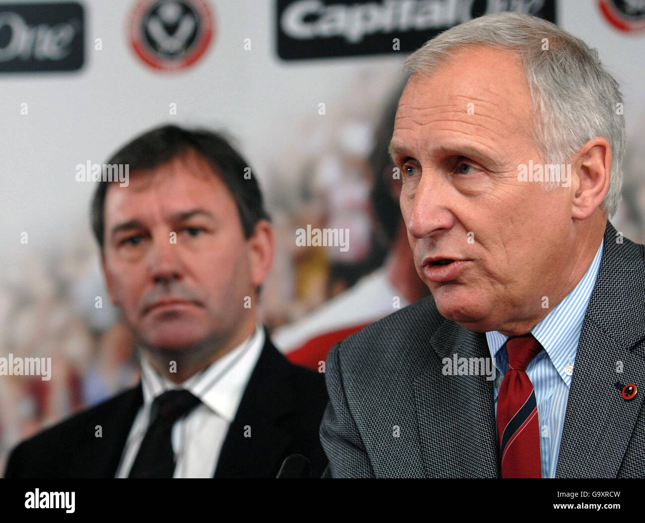 Sheffield united manager bryan robson hi-res stock photography and ...