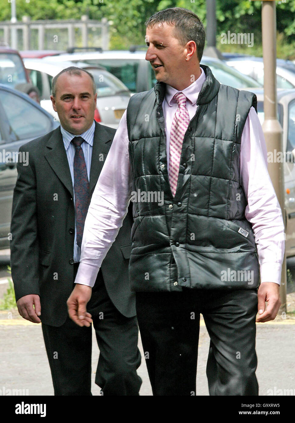 Quantock Staghounds leader Richard Down (left), and whipper-in Adrian ...