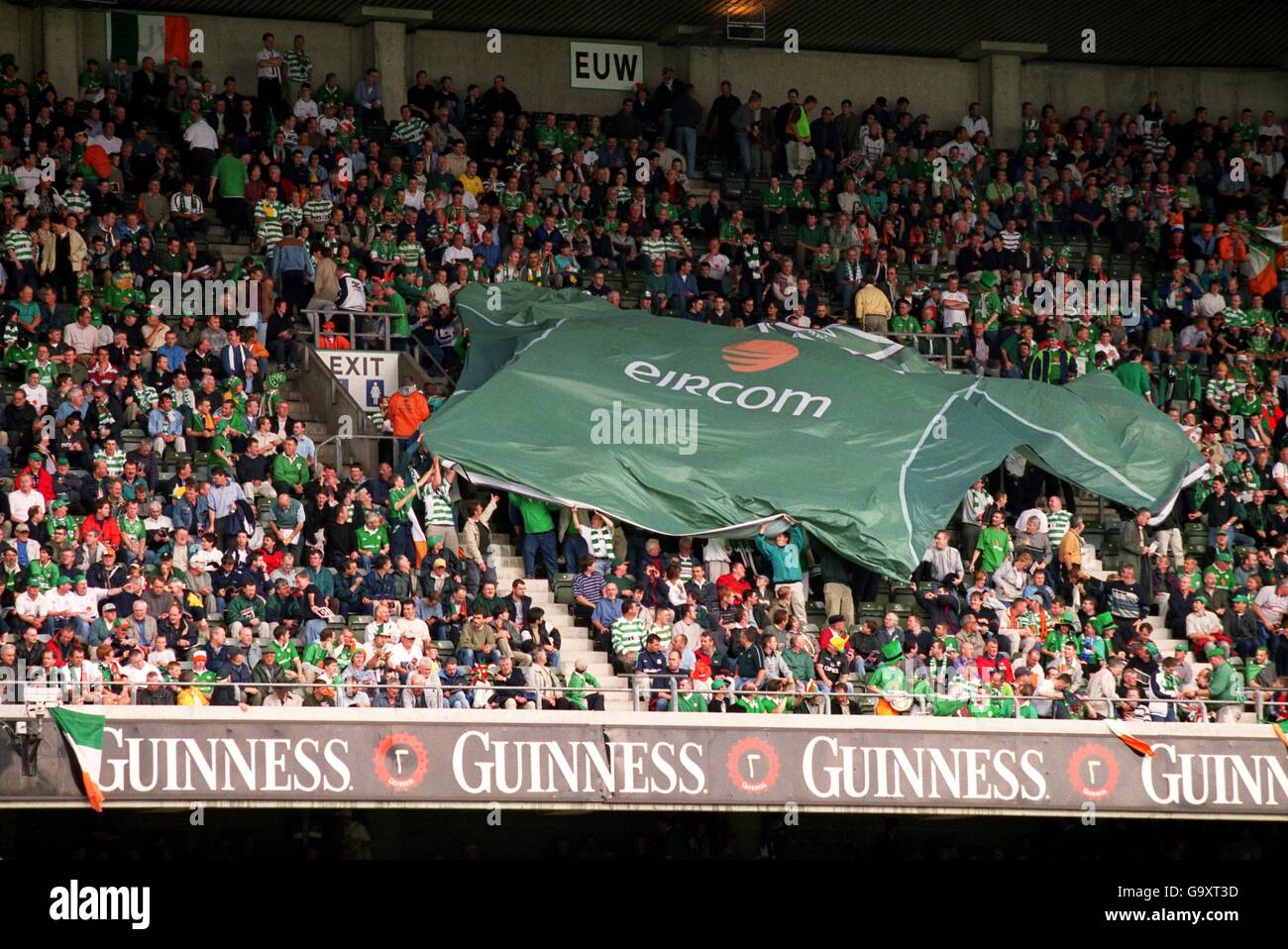 Soccer world cup qualifier group two ireland v holland hi-res stock ...