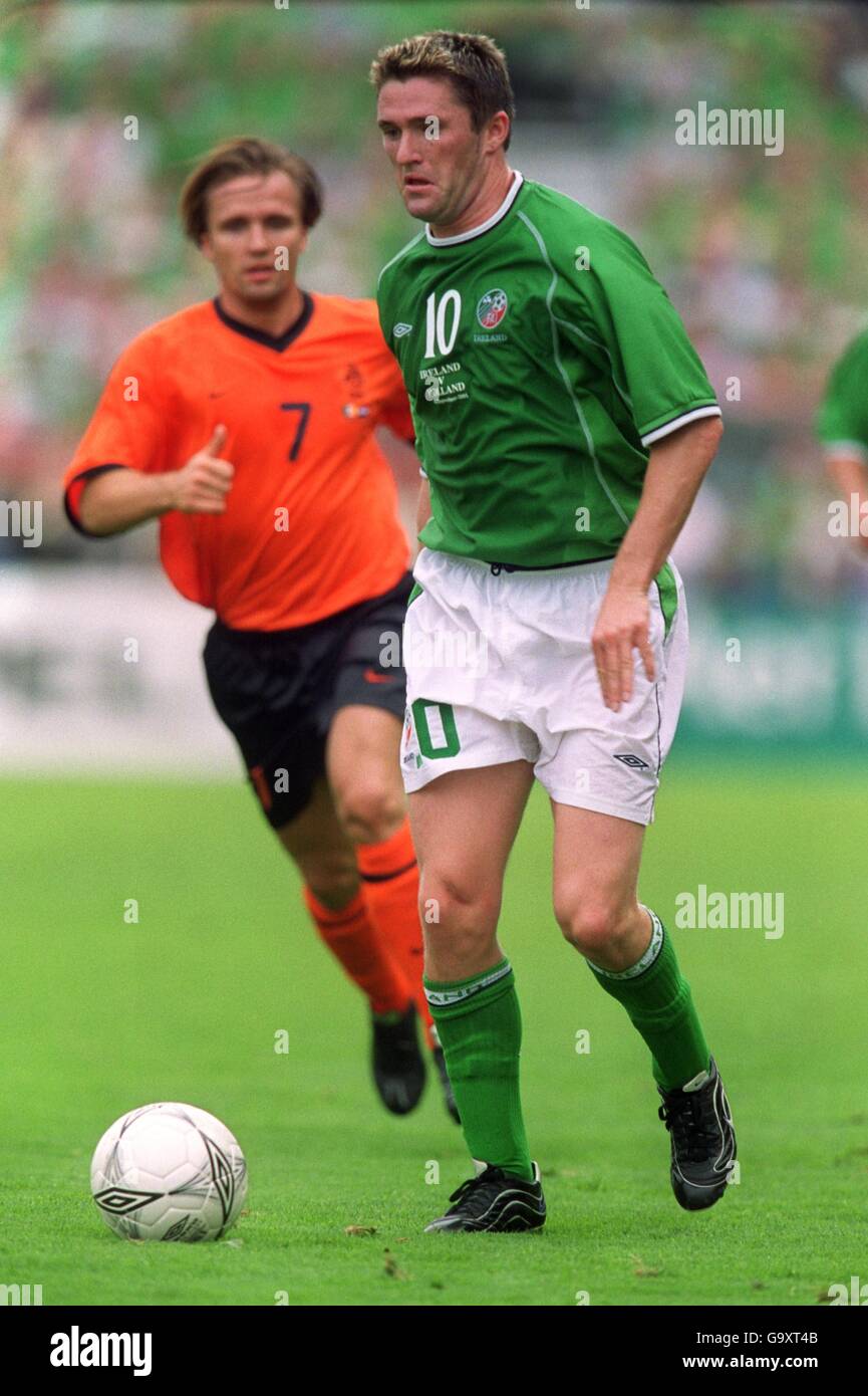 Soccer world cup qualifier group two ireland v holland hi-res stock ...