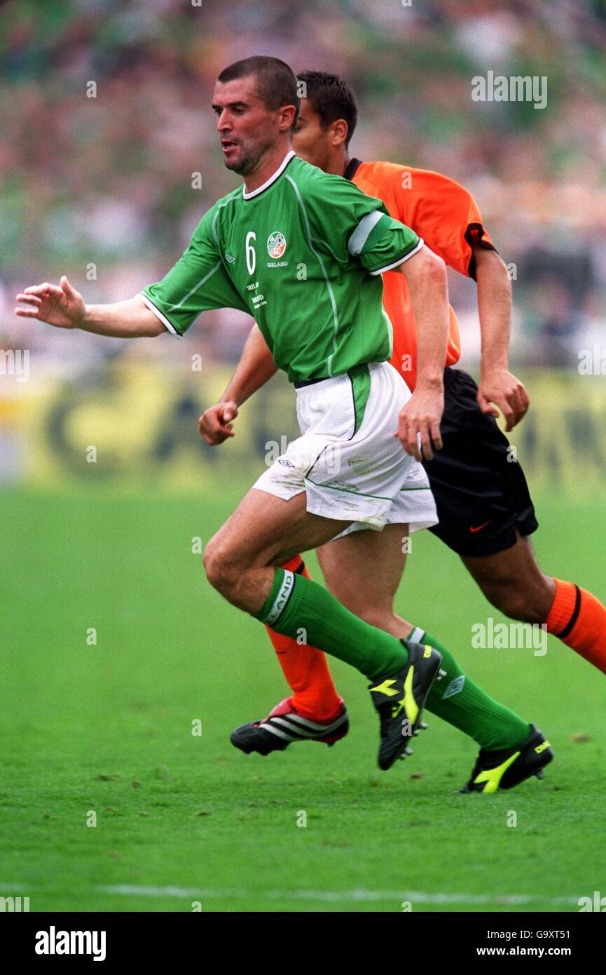 Soccer world cup qualifier group two ireland v holland hi-res stock ...