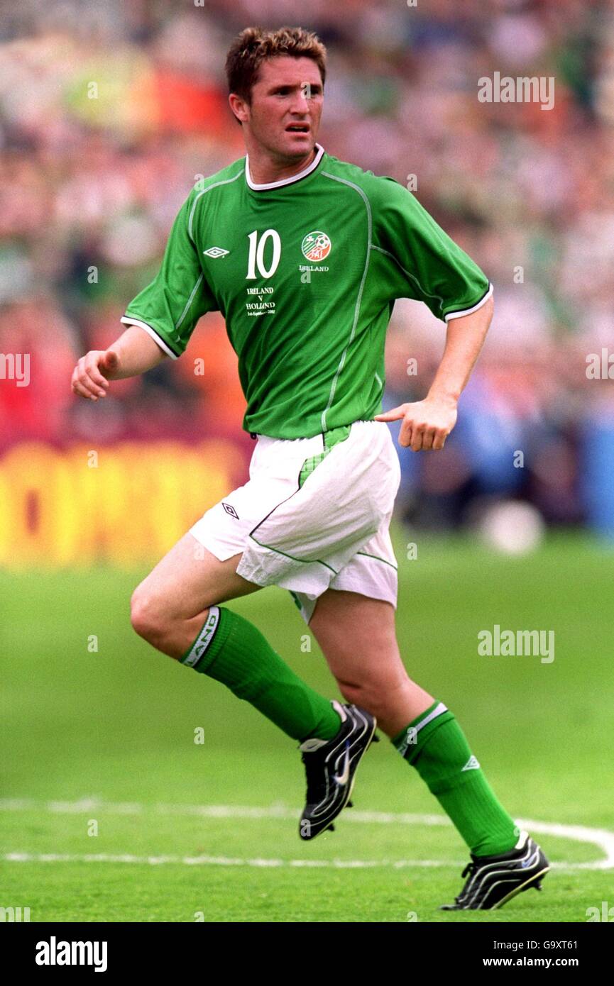 Soccer world cup qualifier group two ireland v holland hi-res stock ...