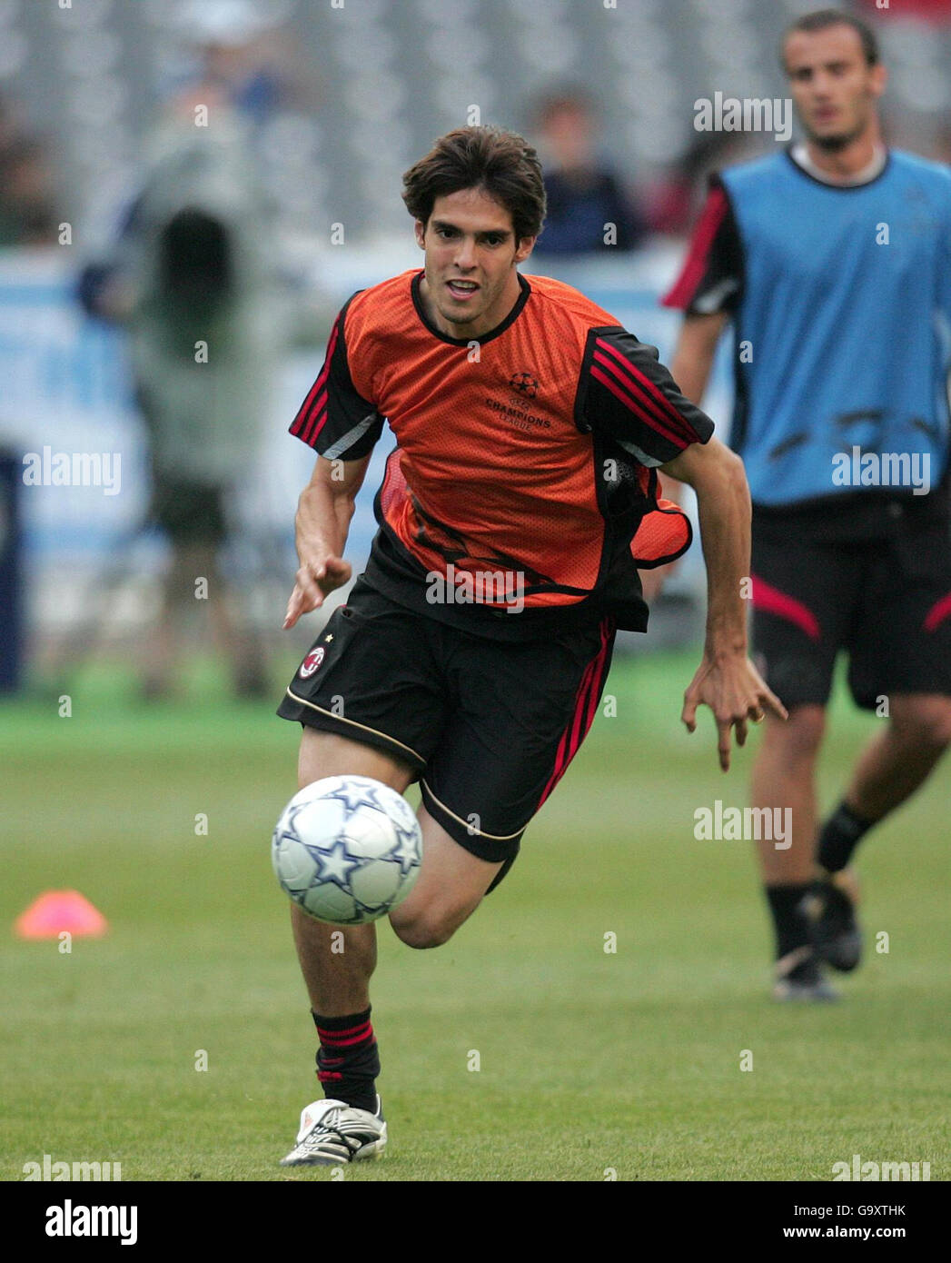 Soccer - AC Milan training session - Athens - Olympic Stadium Stock ...