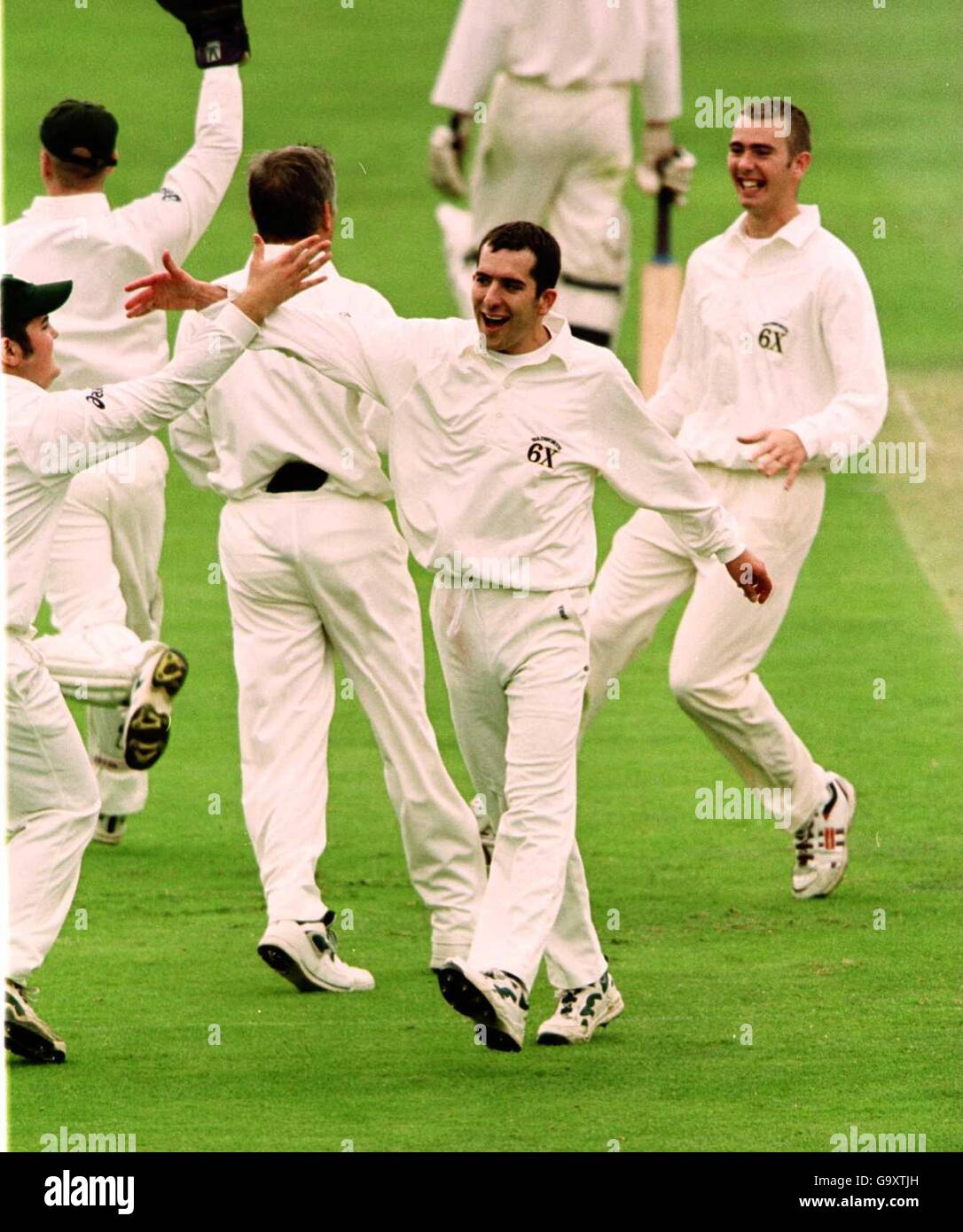 Cricket national village cricket final elvaston v ynystawe hi-res stock ...