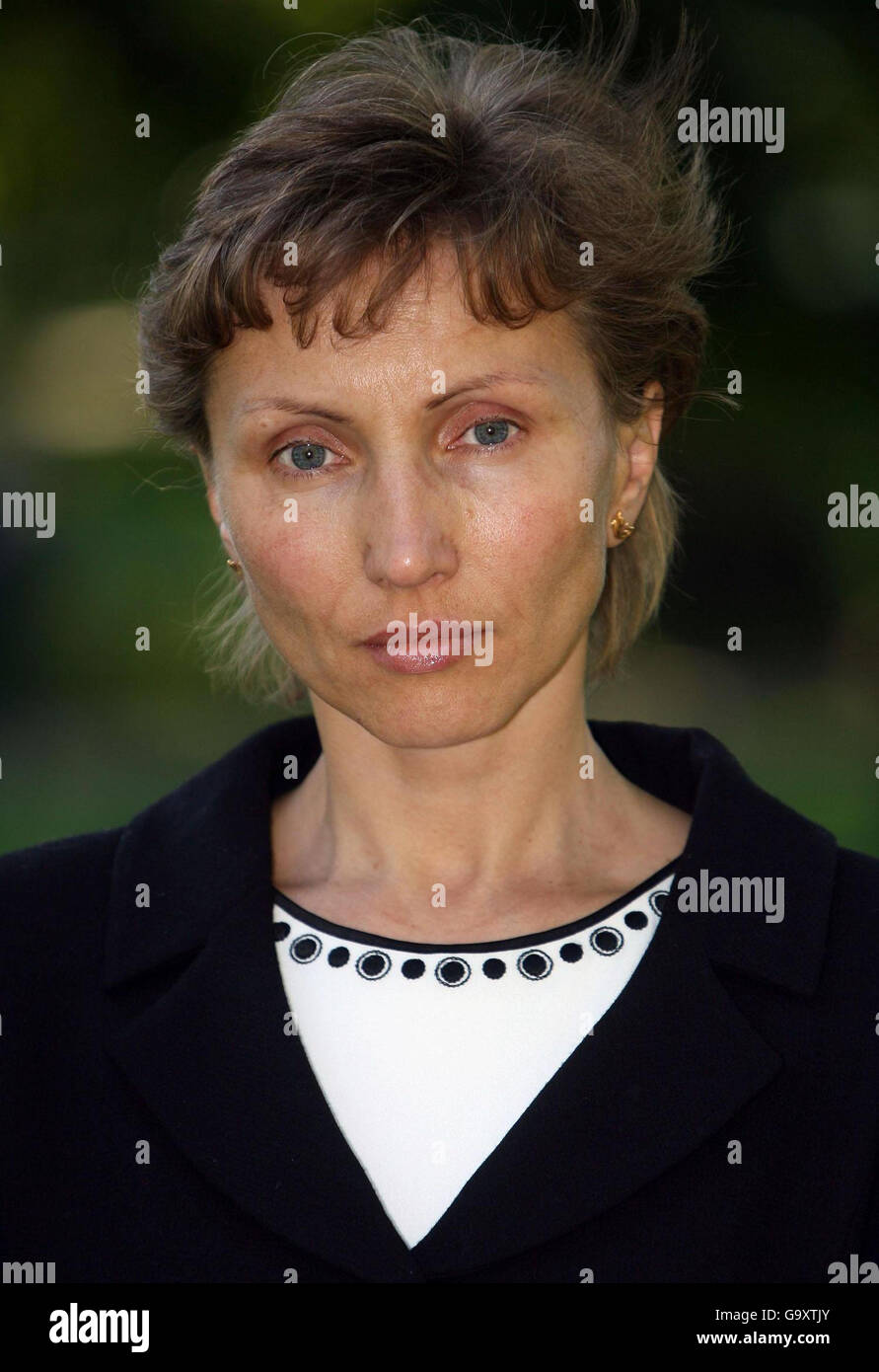 Litvinenko case announcement. Marina Litvinenko, the widow of murdered ...