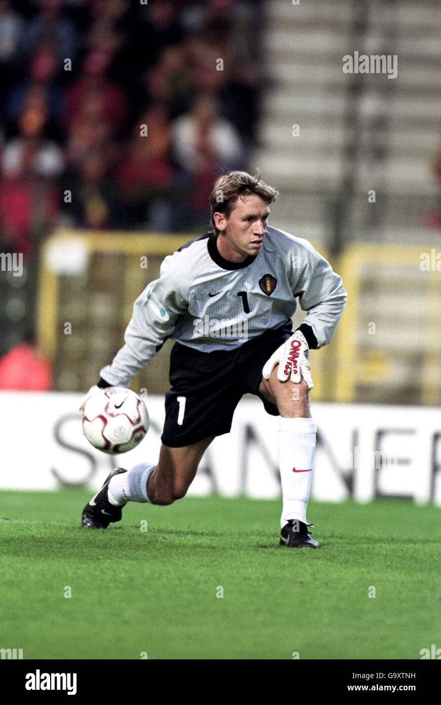 Soccer world cup 2002 qualifier group six belgium v scotland hi-res ...