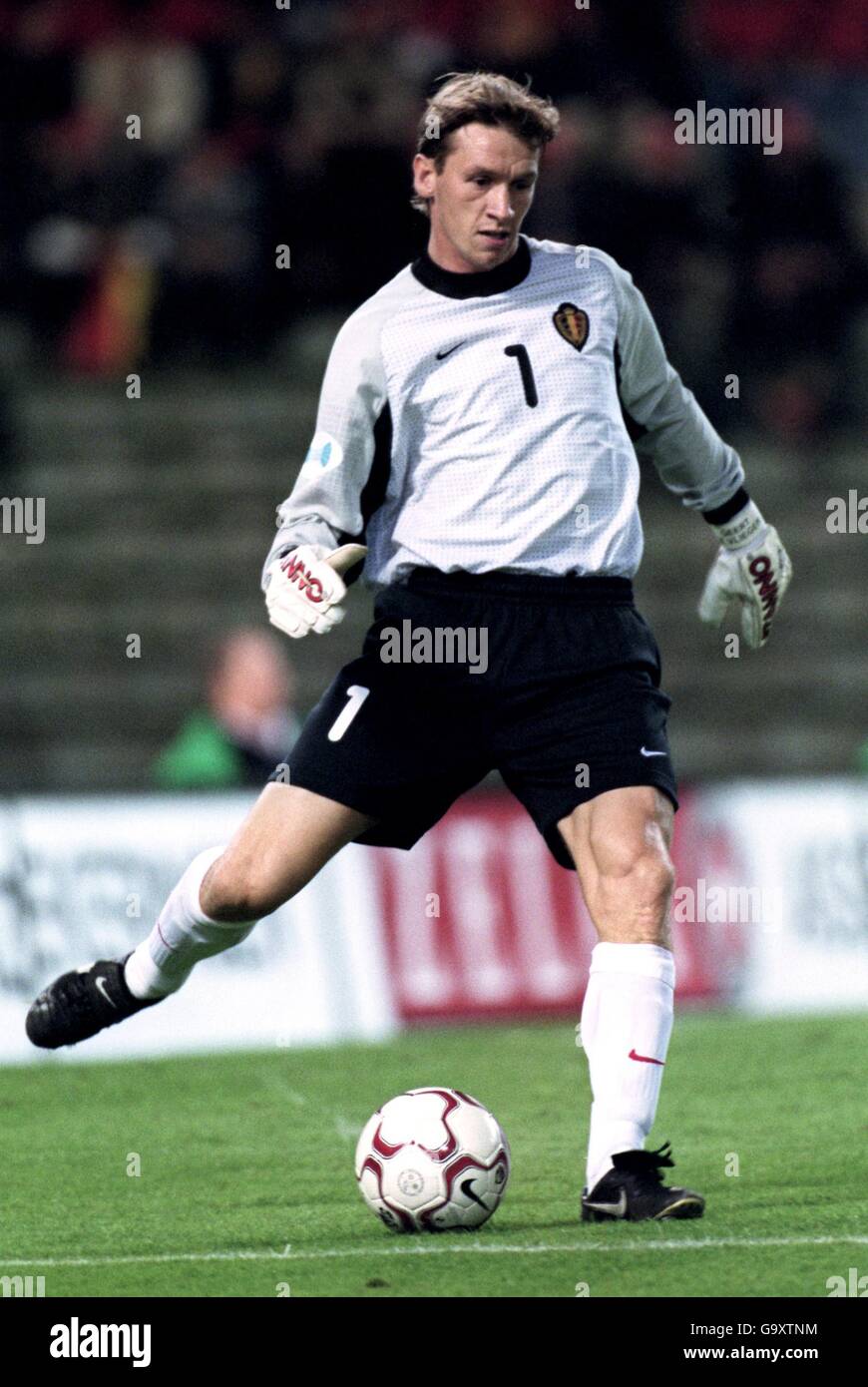 Soccer world cup 2002 qualifier group six belgium v scotland hi-res ...