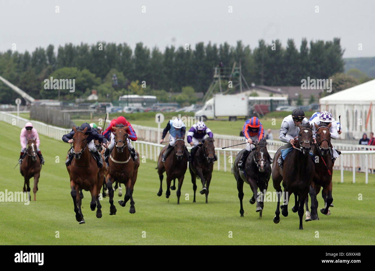 Horse Racing - Curragh Racecourse. Cockney Rebel and jockey Olivier ...