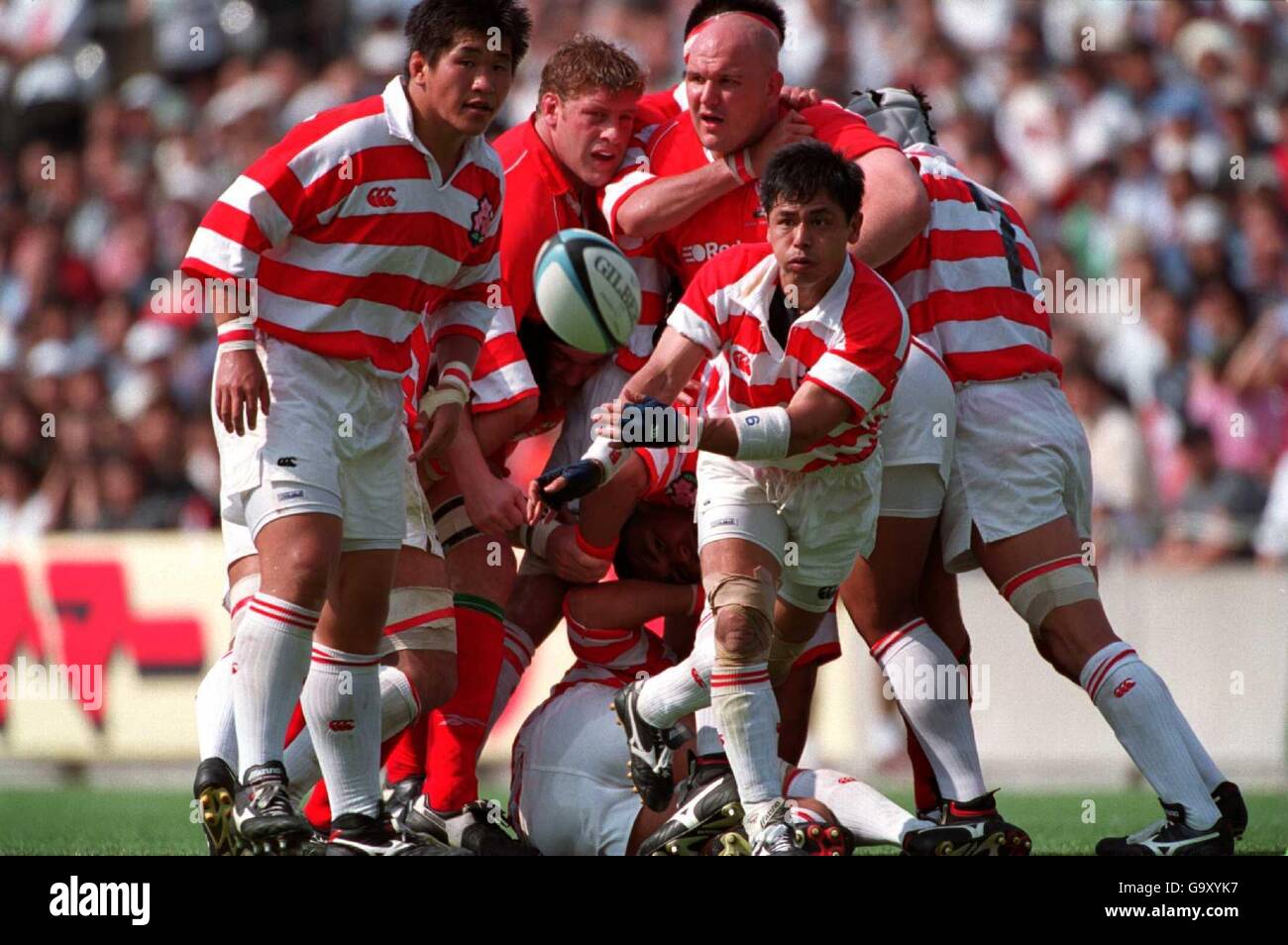 Rugby Union - Wales' Tour of Japan - Second Test - Japan v Wales. Japan ...