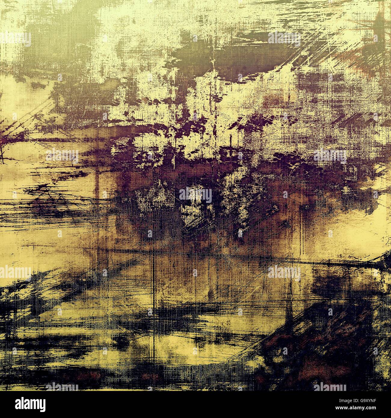 Grunge background or vintage texture in traditional retro style. With ...