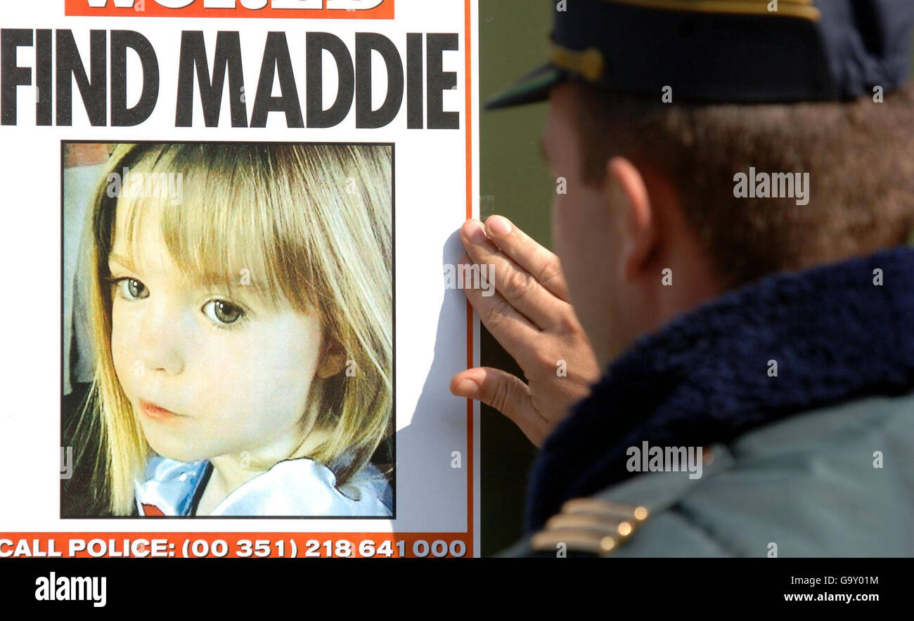Girl missing in Algarve Stock Photo - Alamy