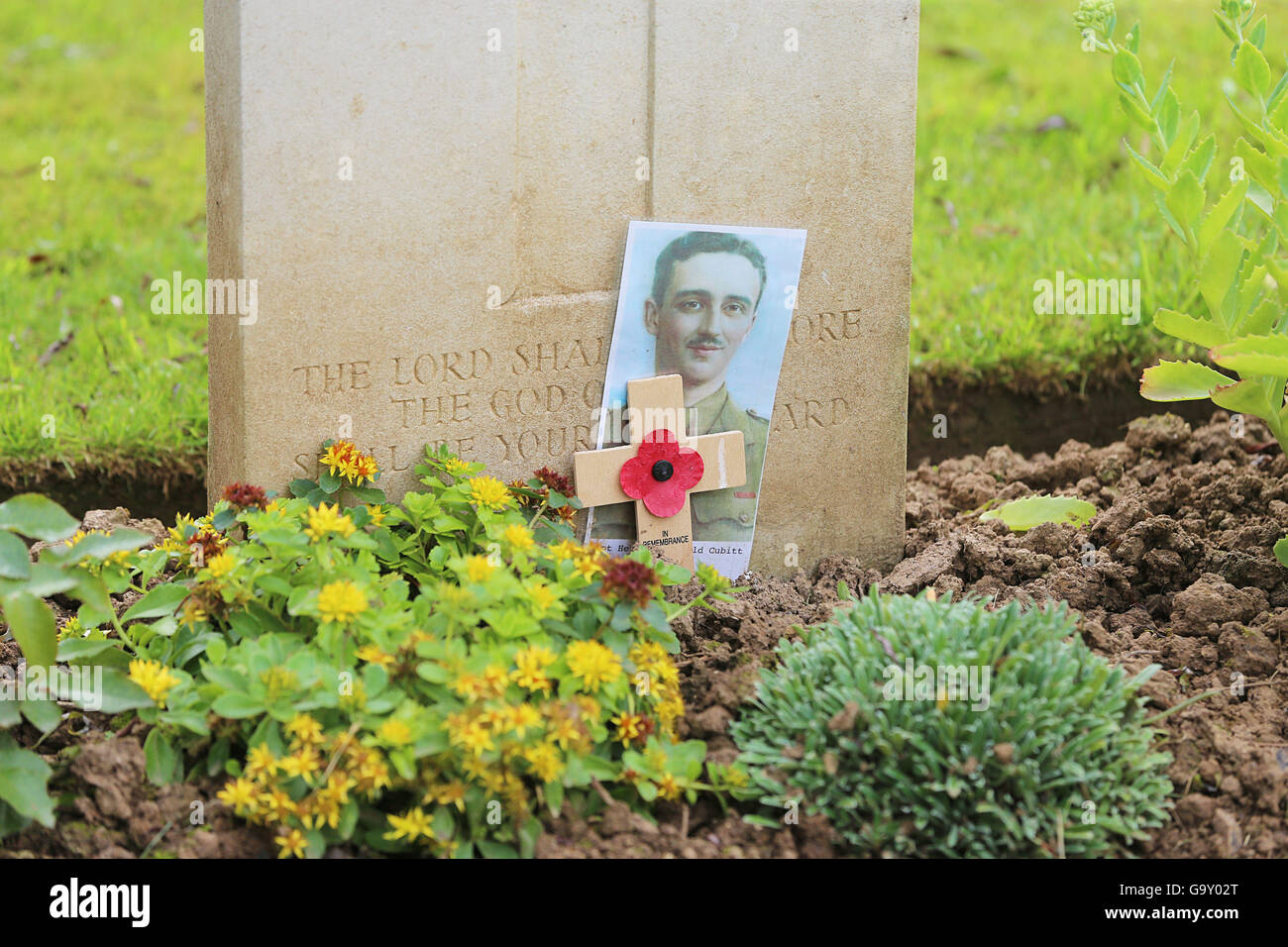 The grave of the Duchess of Cornwall's Great Uncle, Captain Harry ...