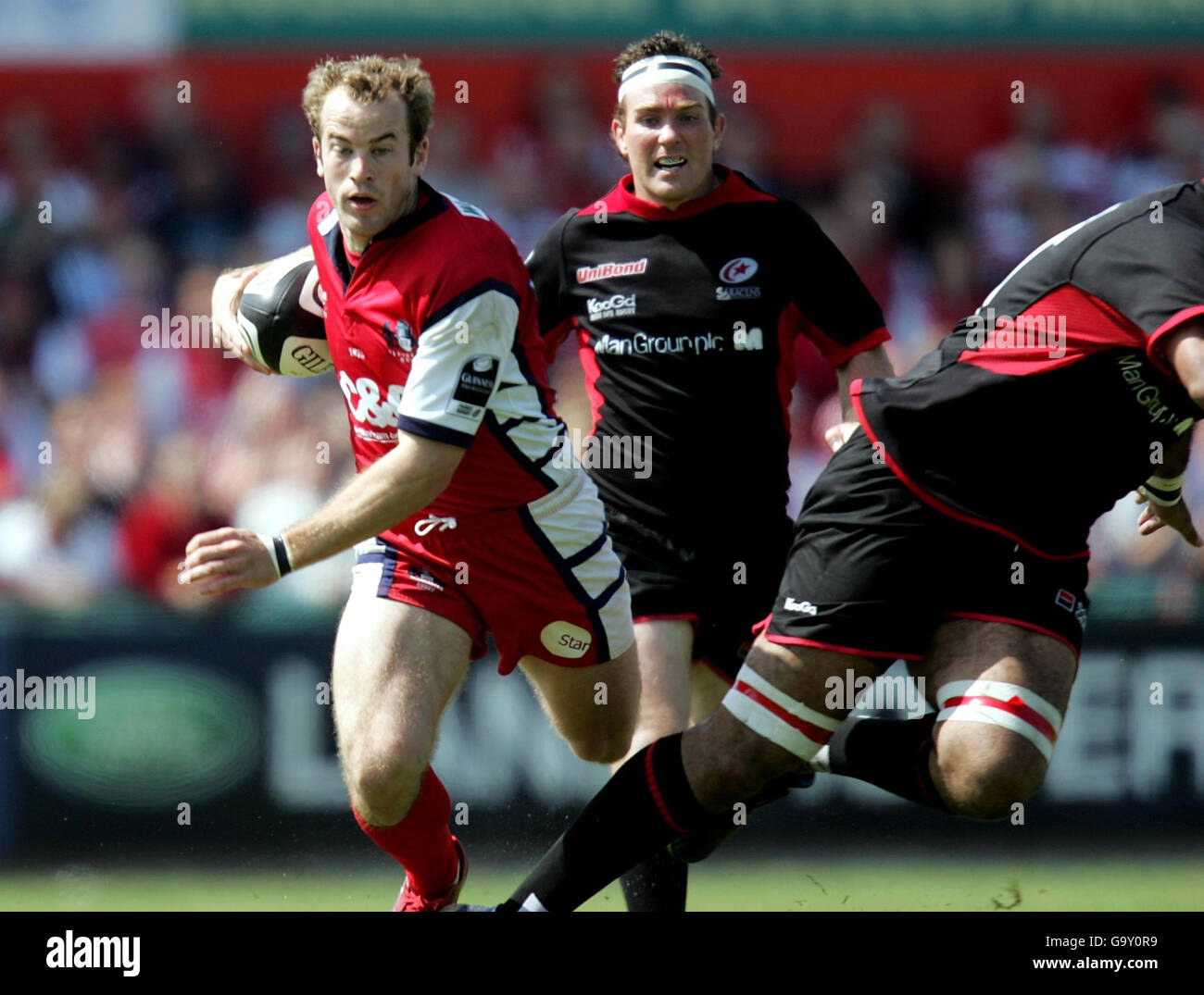 Gloucester's James Simpson-Daniel during the Guinness Premiership semi ...