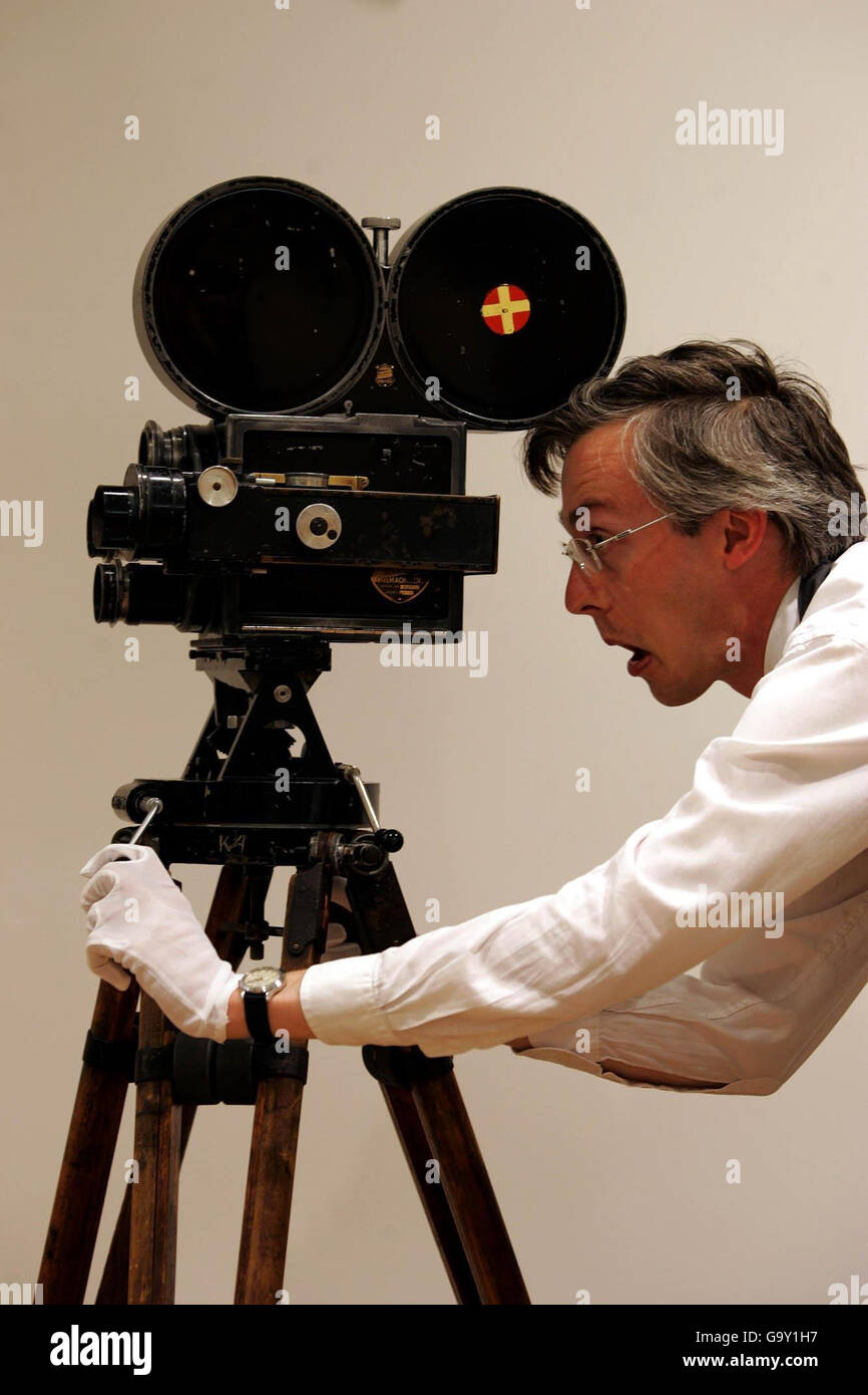 Charlie Chaplins personal movie camera, a Howell model 2709 no.227 goes ...