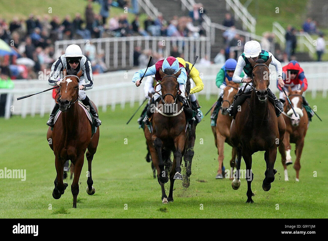 Chester racecourse chester cheshire england hi-res stock photography ...