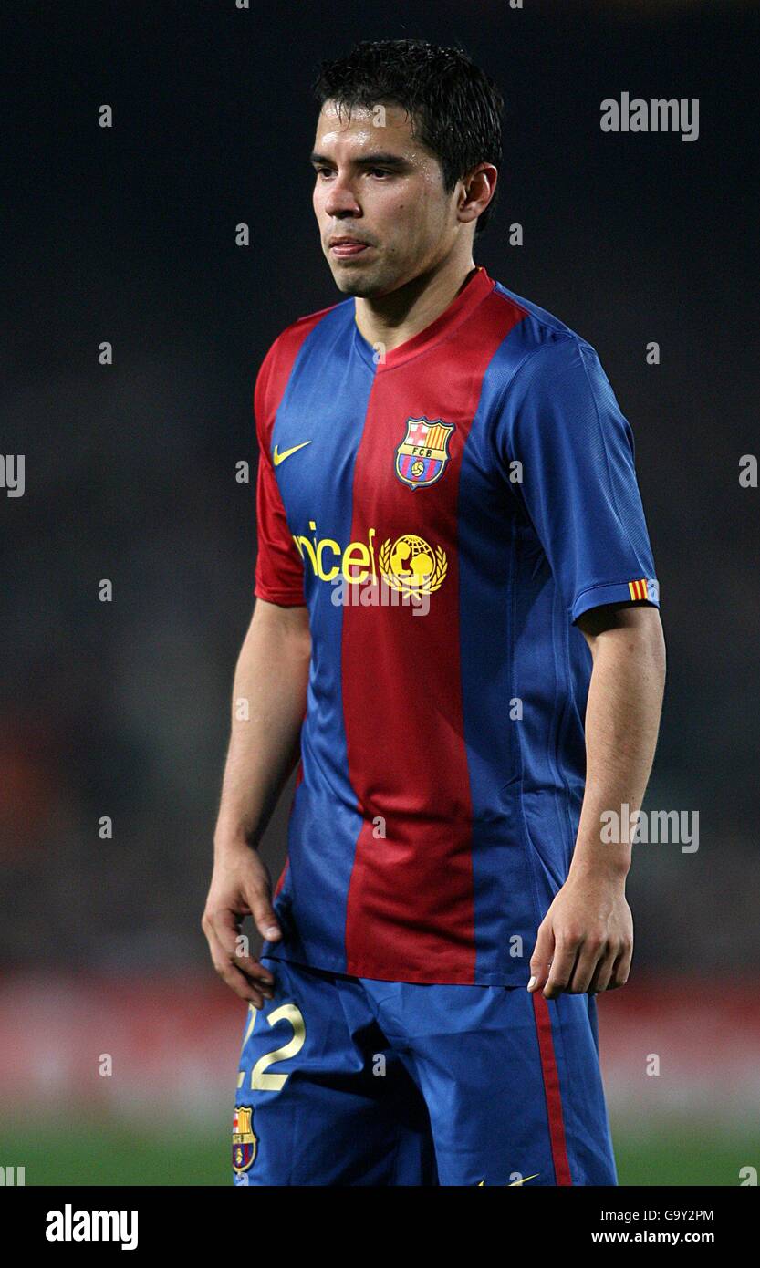 Javier Saviola Barcelona High Resolution Stock Photography and Images ...