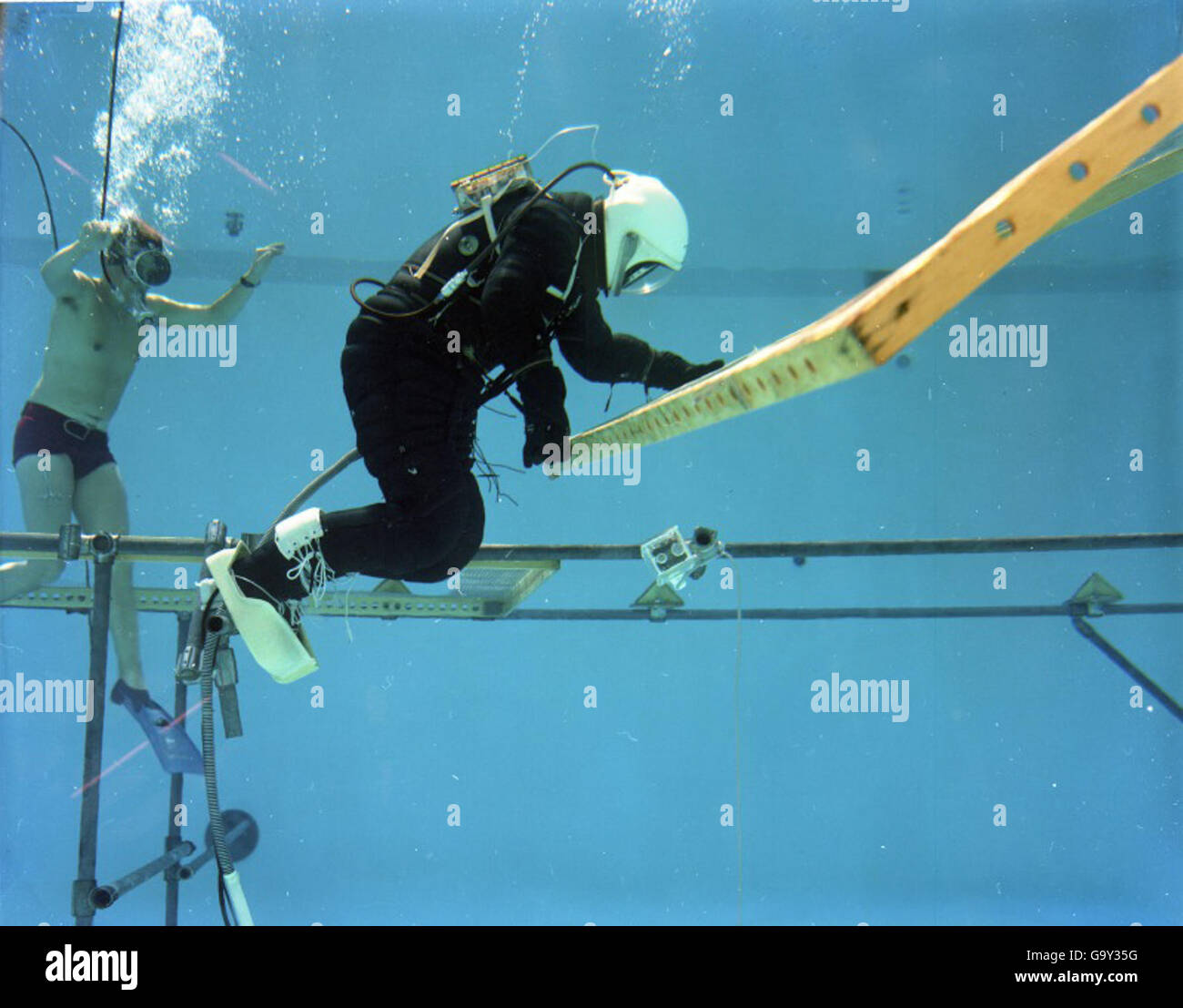 An image from the Atlas Negative Collection showing an Atlas missile ...