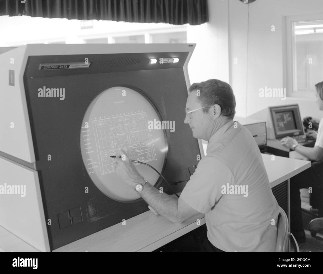 This Atlas Negative Collection image depicts an Atlas missile in the ...