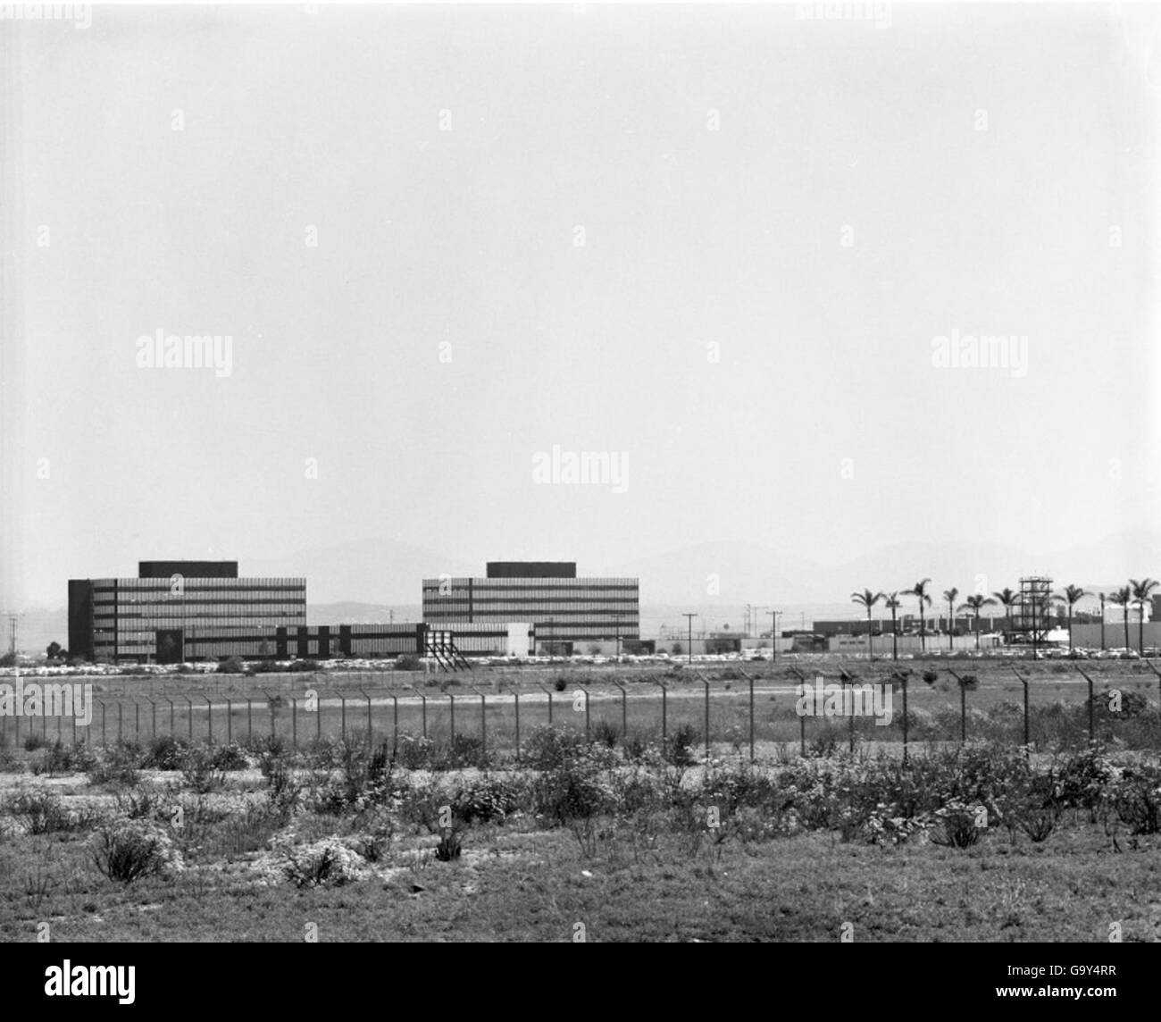 A photo from the Atlas Negative Collection showing an Atlas missile ...
