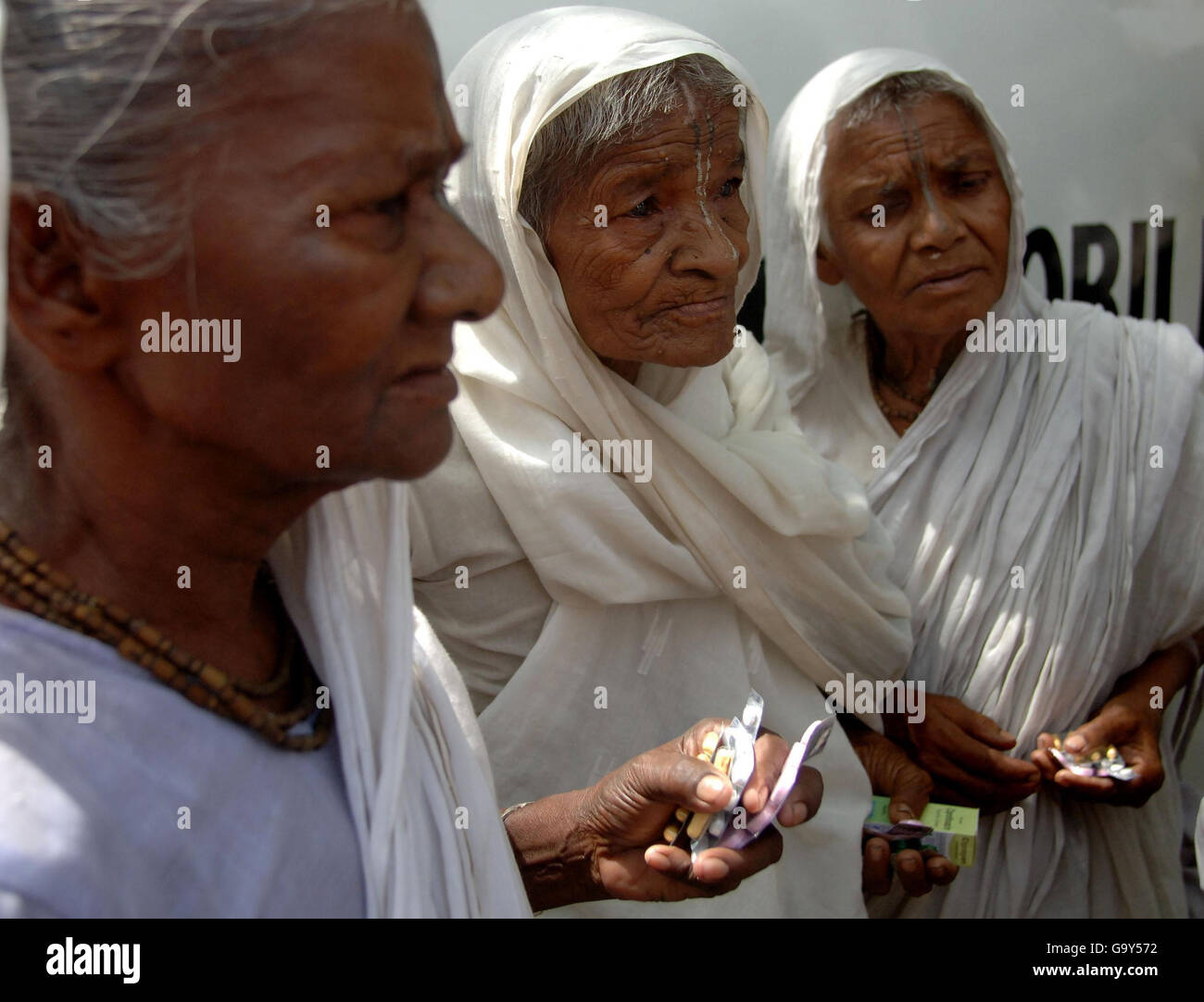 Charity anti poverty campaign in India Stock Photo - Alamy