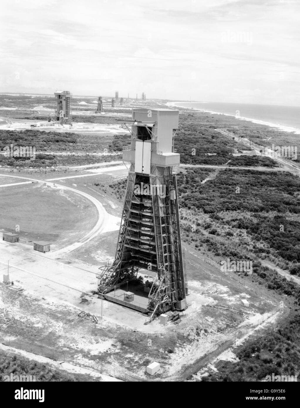 Atlas missile 109D, also known as Mercury, in the factory on November ...