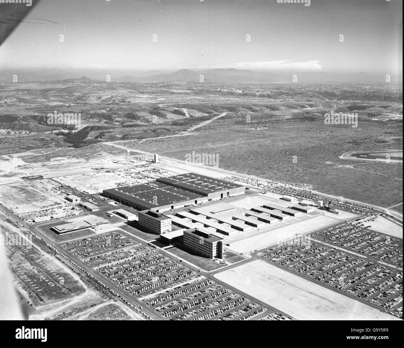 An image from the Atlas Negative Collection, documenting the launch of ...