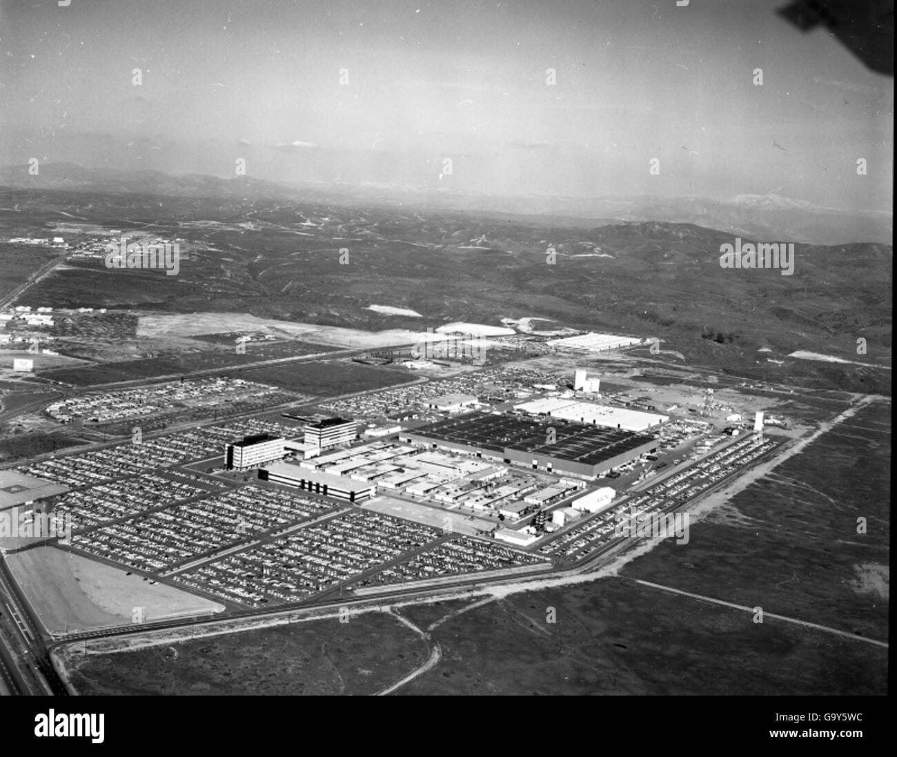 The Atlas missile captured in mid-flight during an early test from the ...